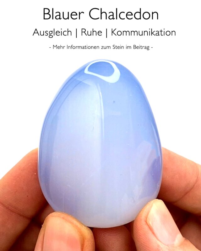 Blauer Chalcedon - Anwendung und Wirkung | Stein-Wissen | Practical Magic